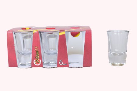 Home Classix, Bicc Pilsen Shot Glass, 33ml – 6pc – AWG Trading (Pty) Ltd