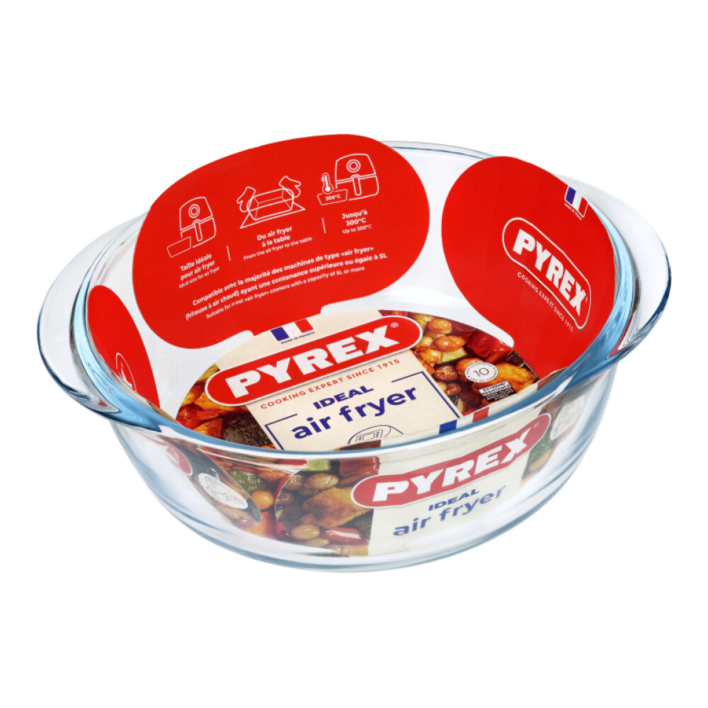 Pyrex Round Dish 1.0Lt (20x18x7cm) for Airfryer (5Lt) - AWG Trading ...